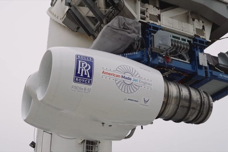 Rolls-Royce tests new B-52 strategic bomber engines- AeroTime