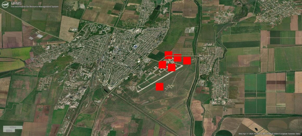 Explosions reported at Russian military airfield in Crimea