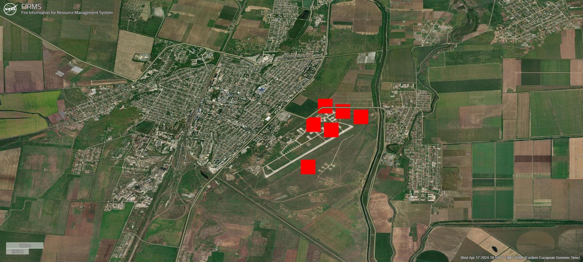 Explosions reported at Russian military airfield in Crimea