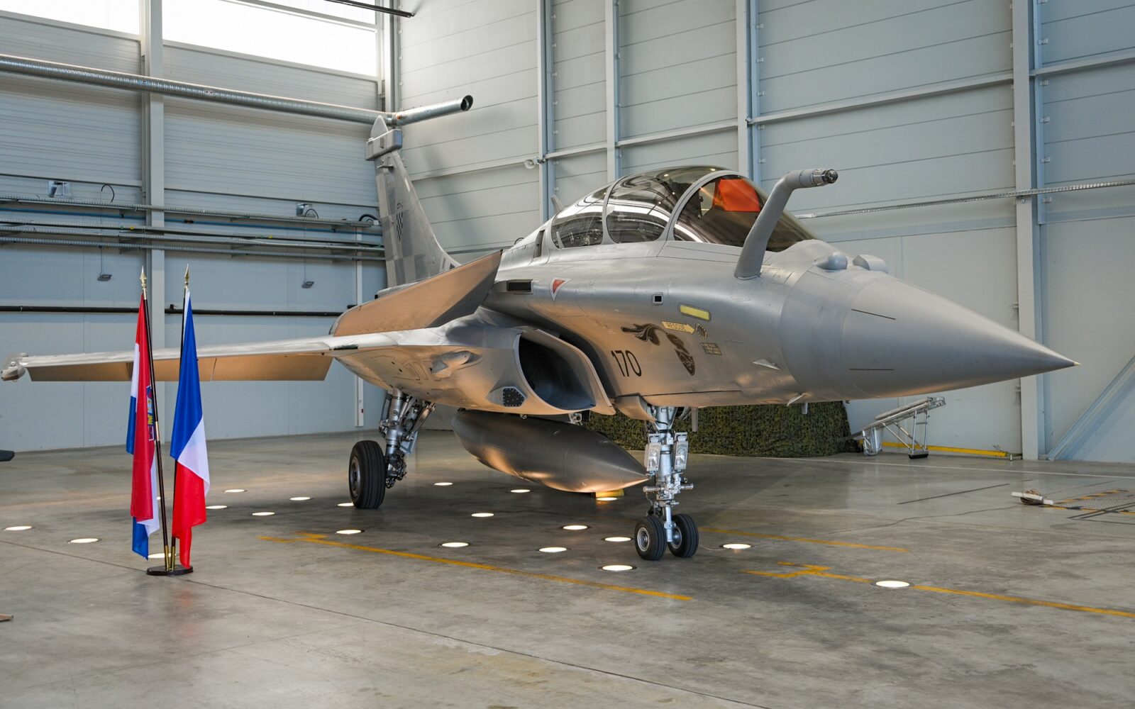 First Rafale fighter delivered to Croatian Air Force: video