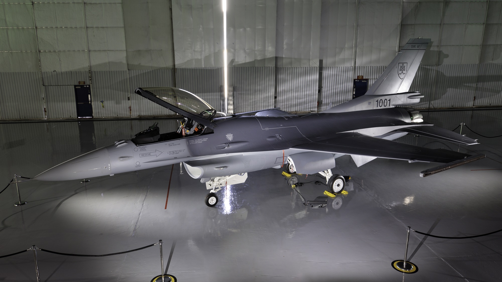 Lockheed Martin unveils first F-16V for Slovak Air Force
