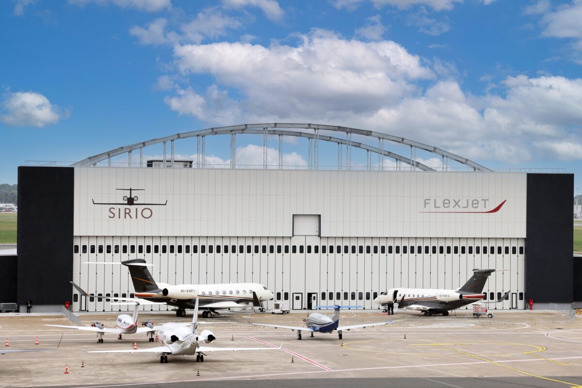 Sirio opens state-of-the art hangar at private jet airport