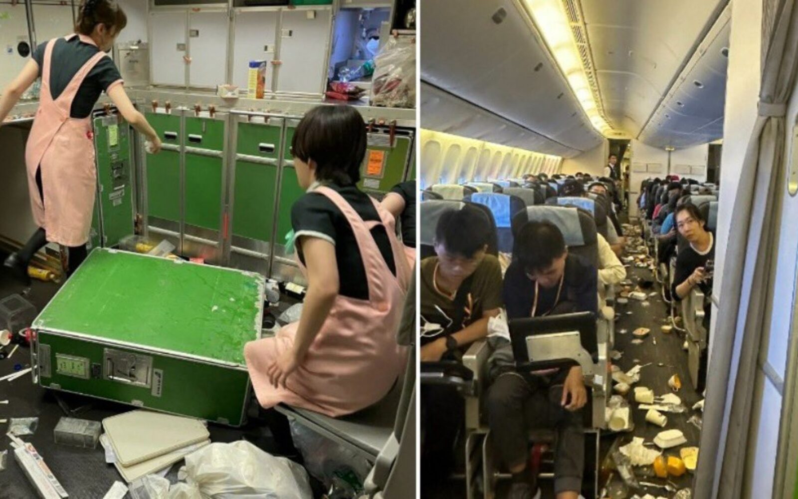Strong turbulence hits EVA Air flight, injuring six crew