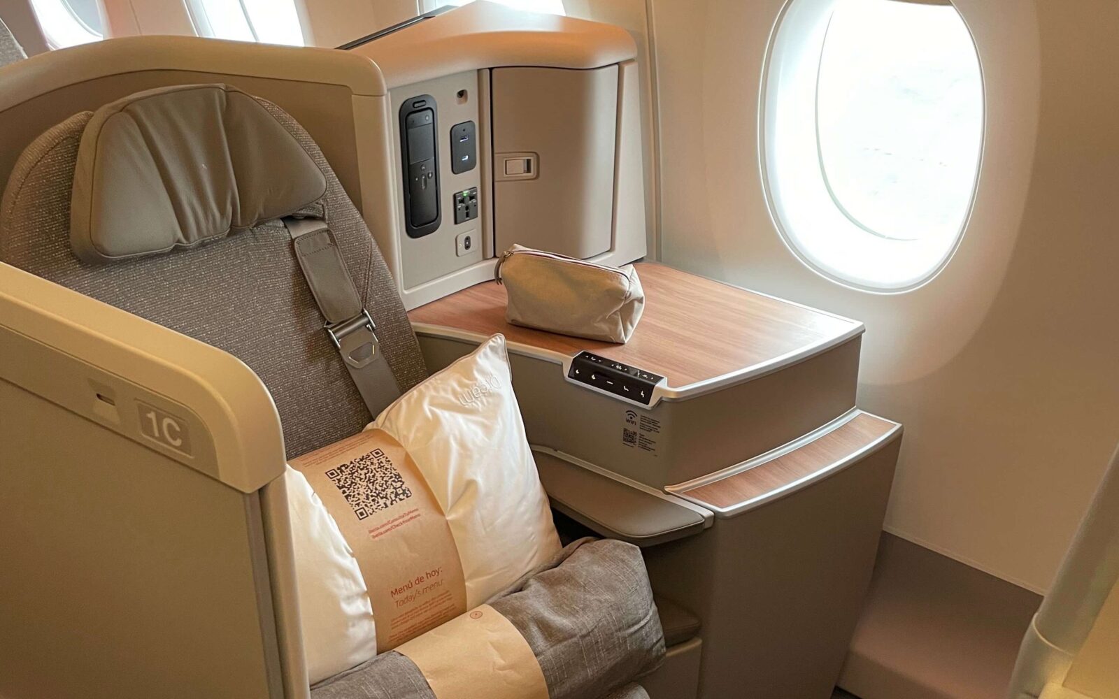 Iberia has introduced a revamped cabin product on its A350-900 fleet ...