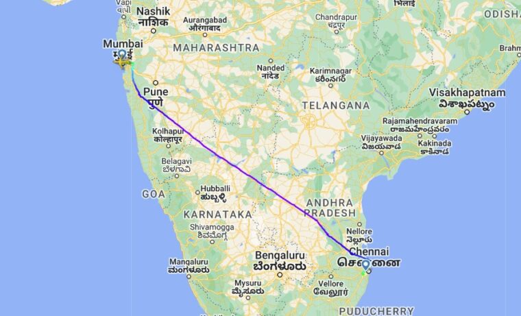 IndiGo flight from Chennai to Mumbai receives bomb threat