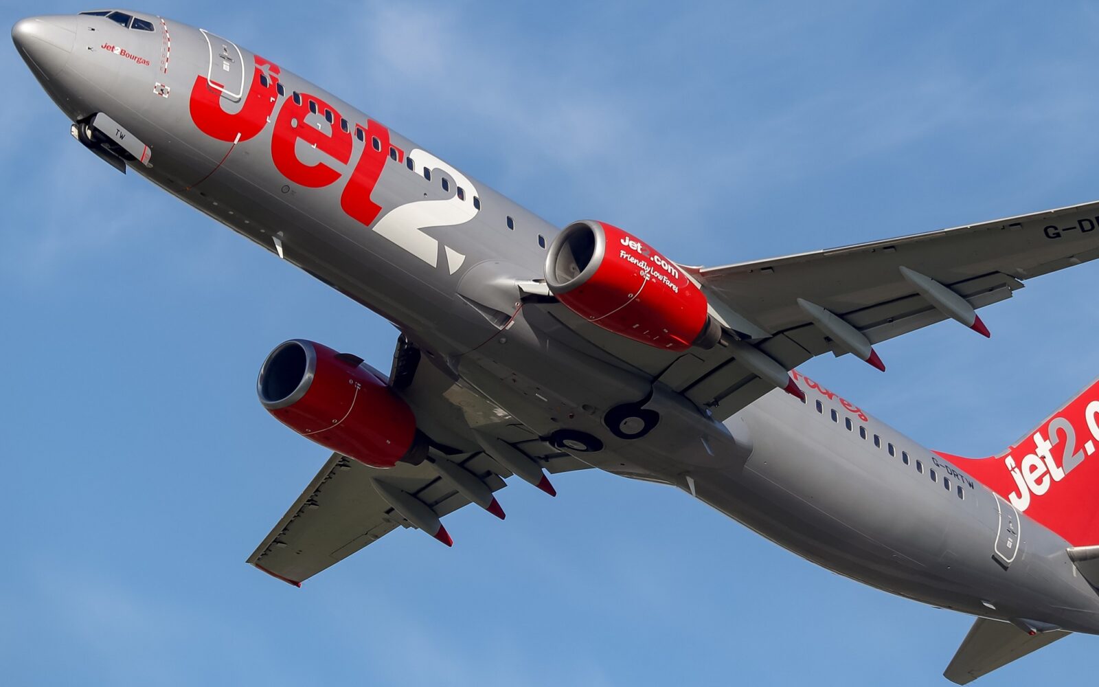Jet2 plane diverted after man ‘tried to open door’