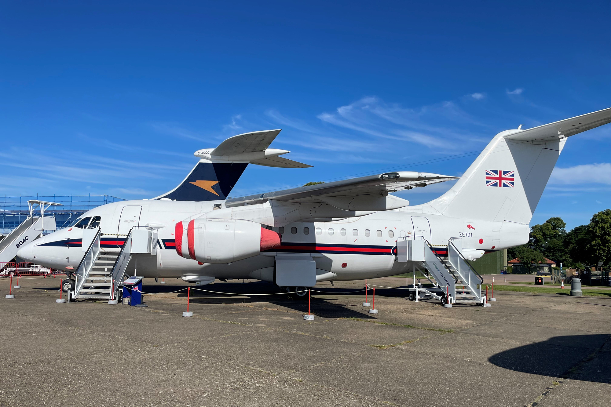 1994: How a jet flown by King Charles overran a runway