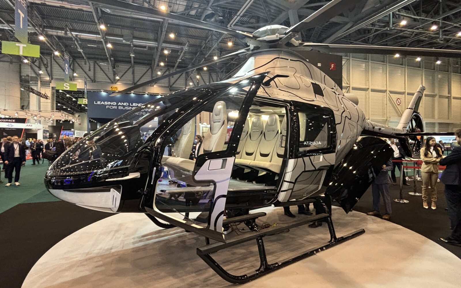 Leonardo unveils new VIP AW09 helicopter at EBACE 2024