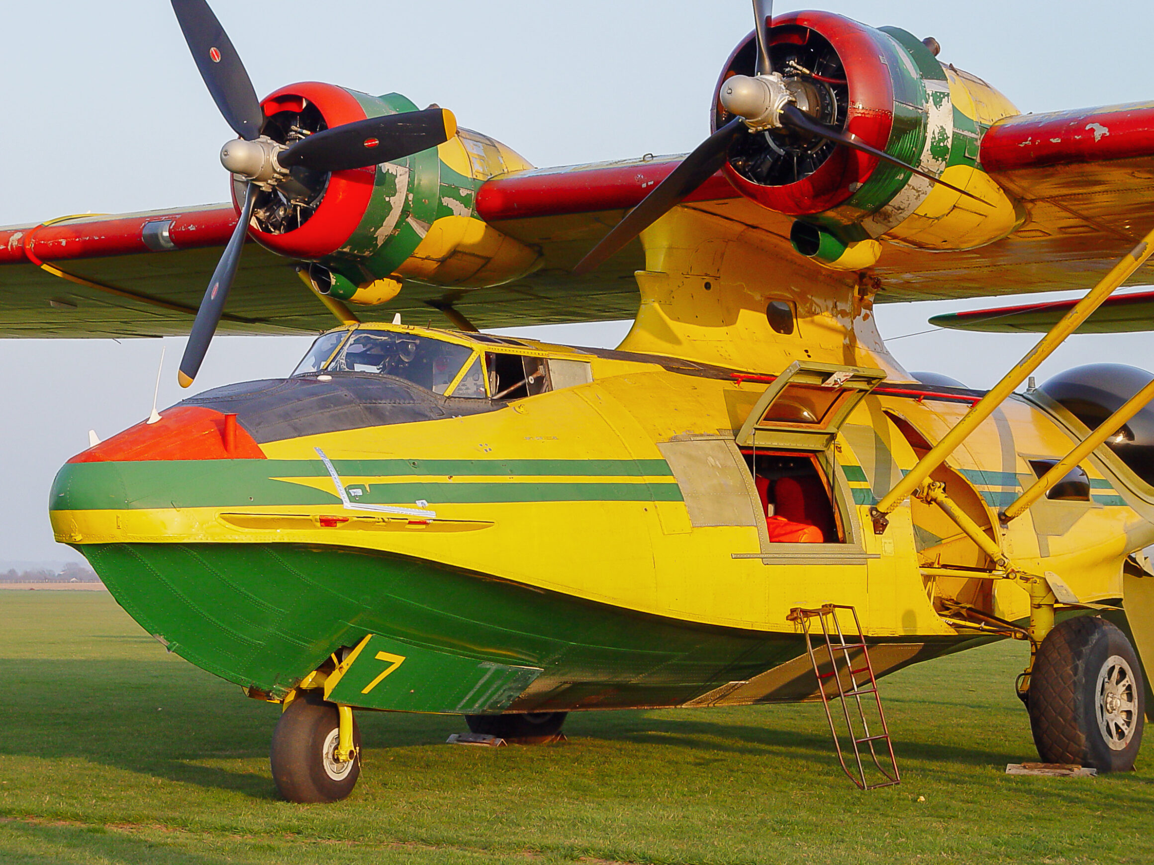Europe’s last Catalina flying boat remains an air show favorite