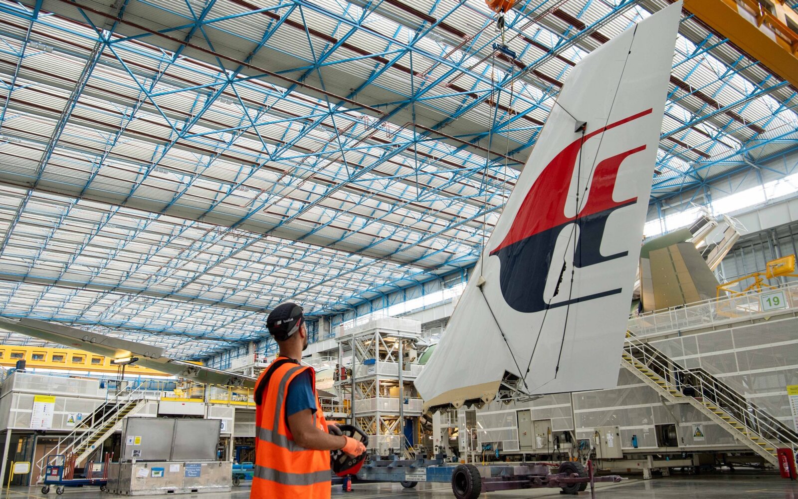 Malaysia Airlines releases photos of first A330neo at Airbus
