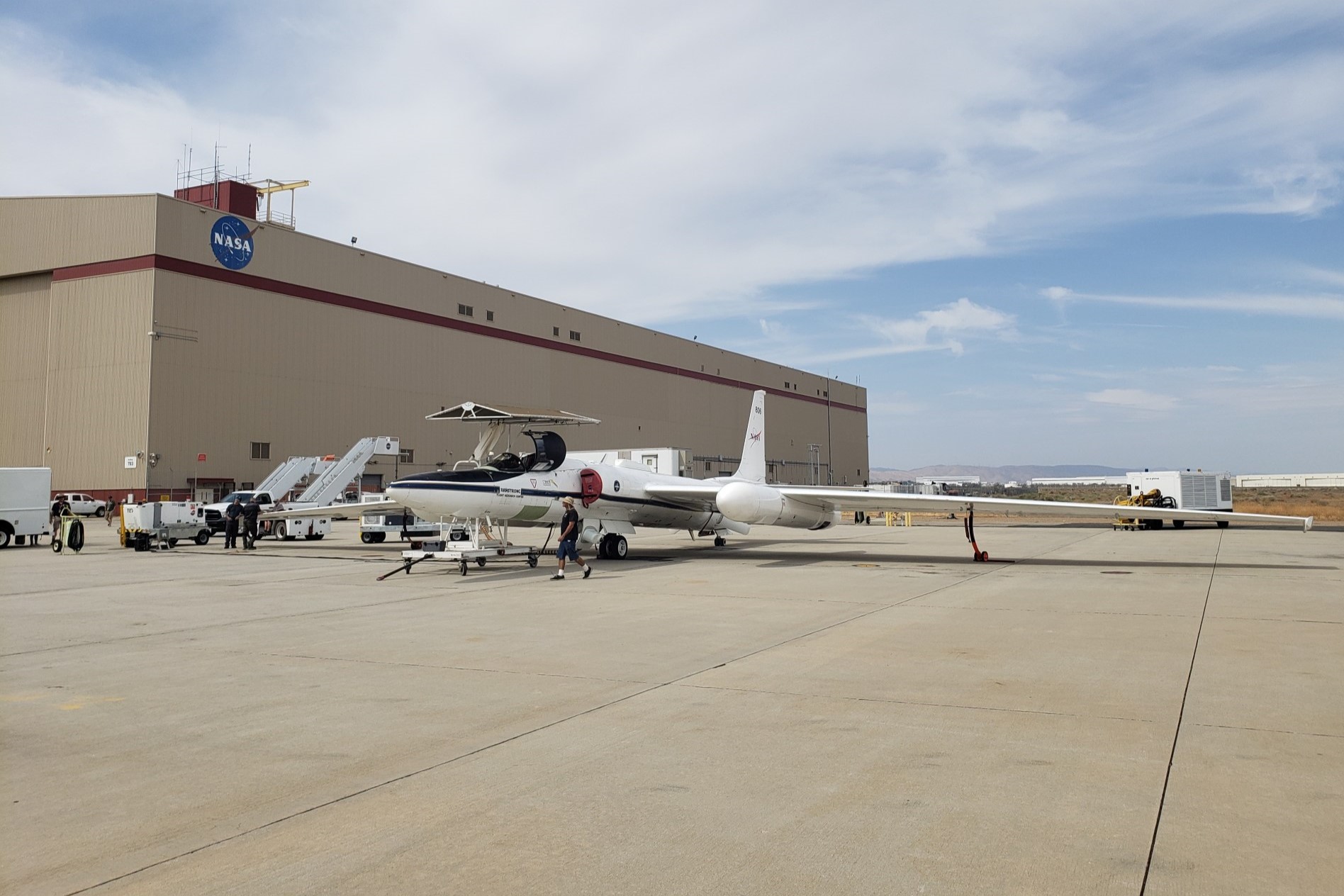 NASA uses refitted Cold War spy planes for geological survey