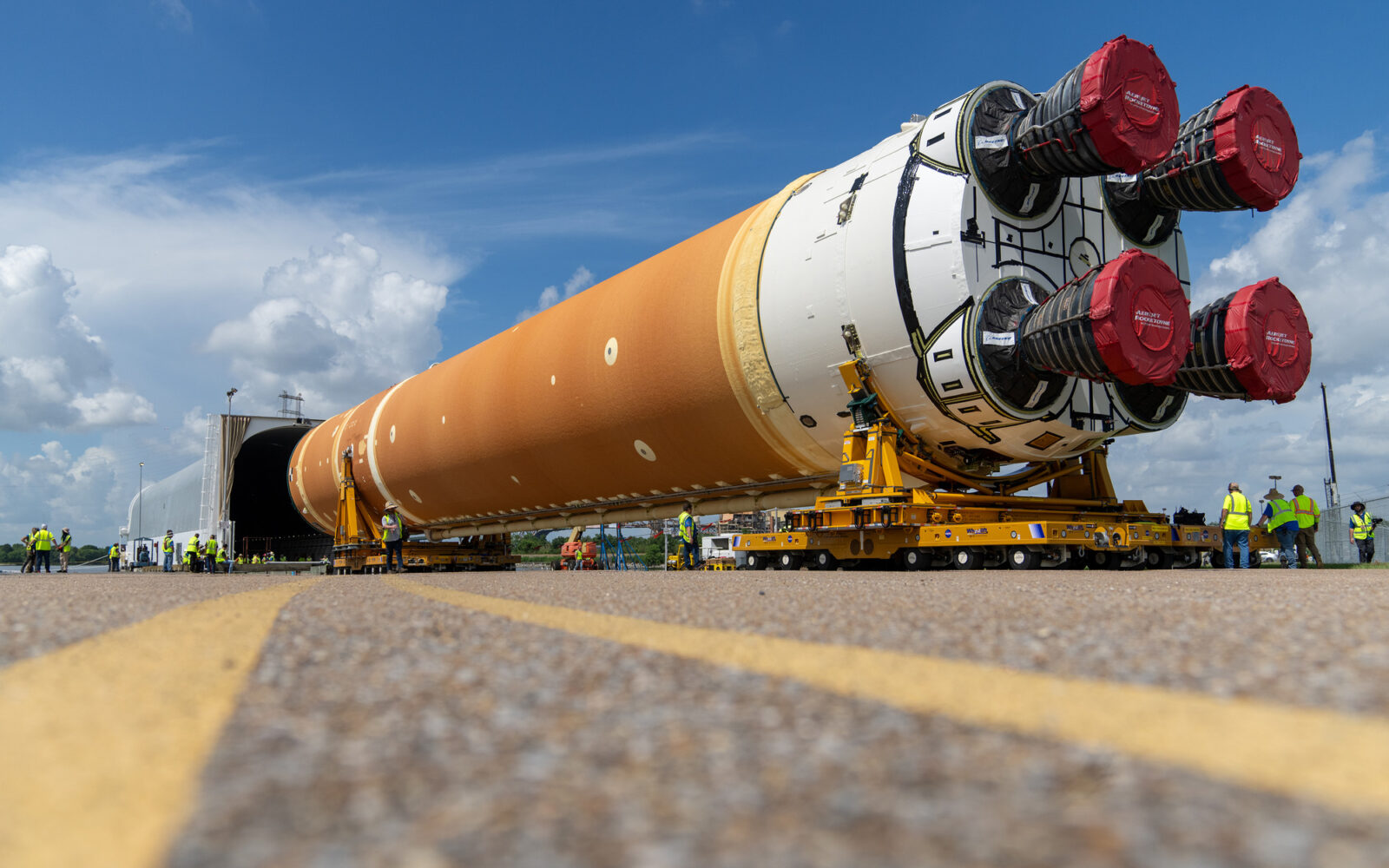 Boeing delivers NASA second rocket stage