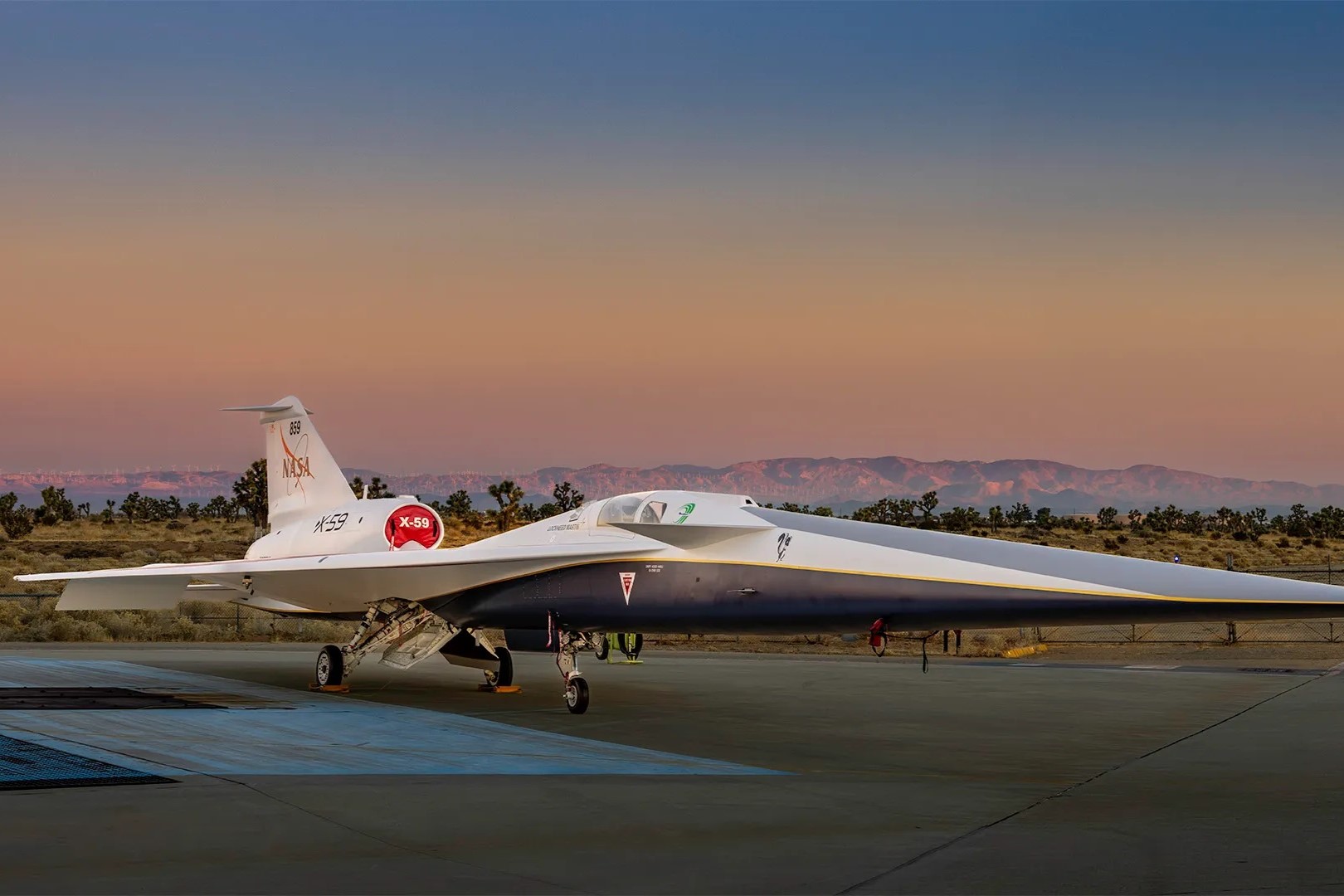 NASA’s X-59 quiet supersonic demonstrator moves toward first flight ...