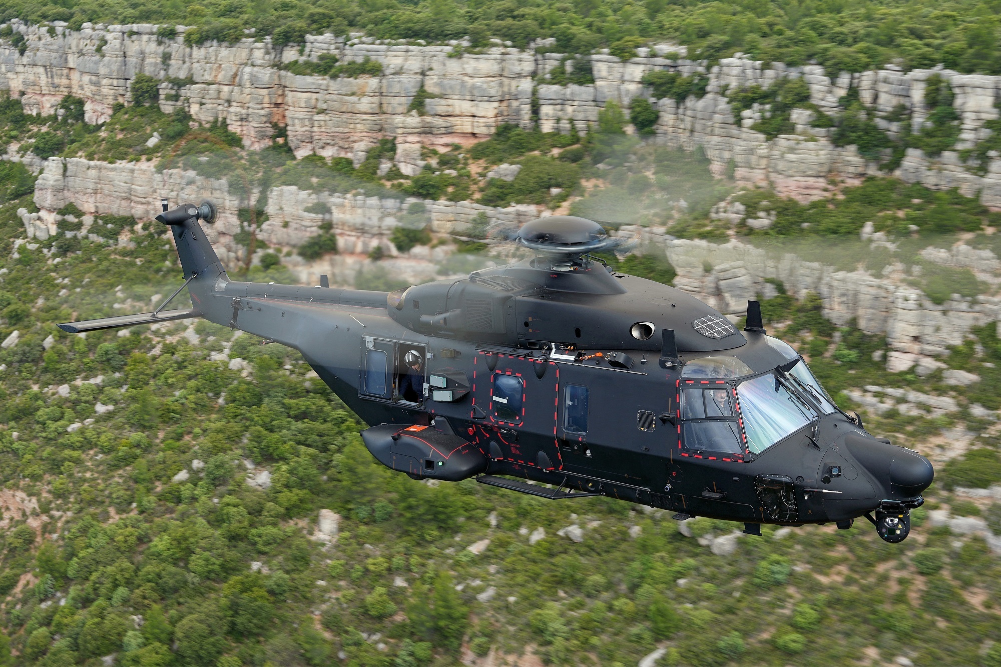 NH90 helicopter special forces variant begins flight tests