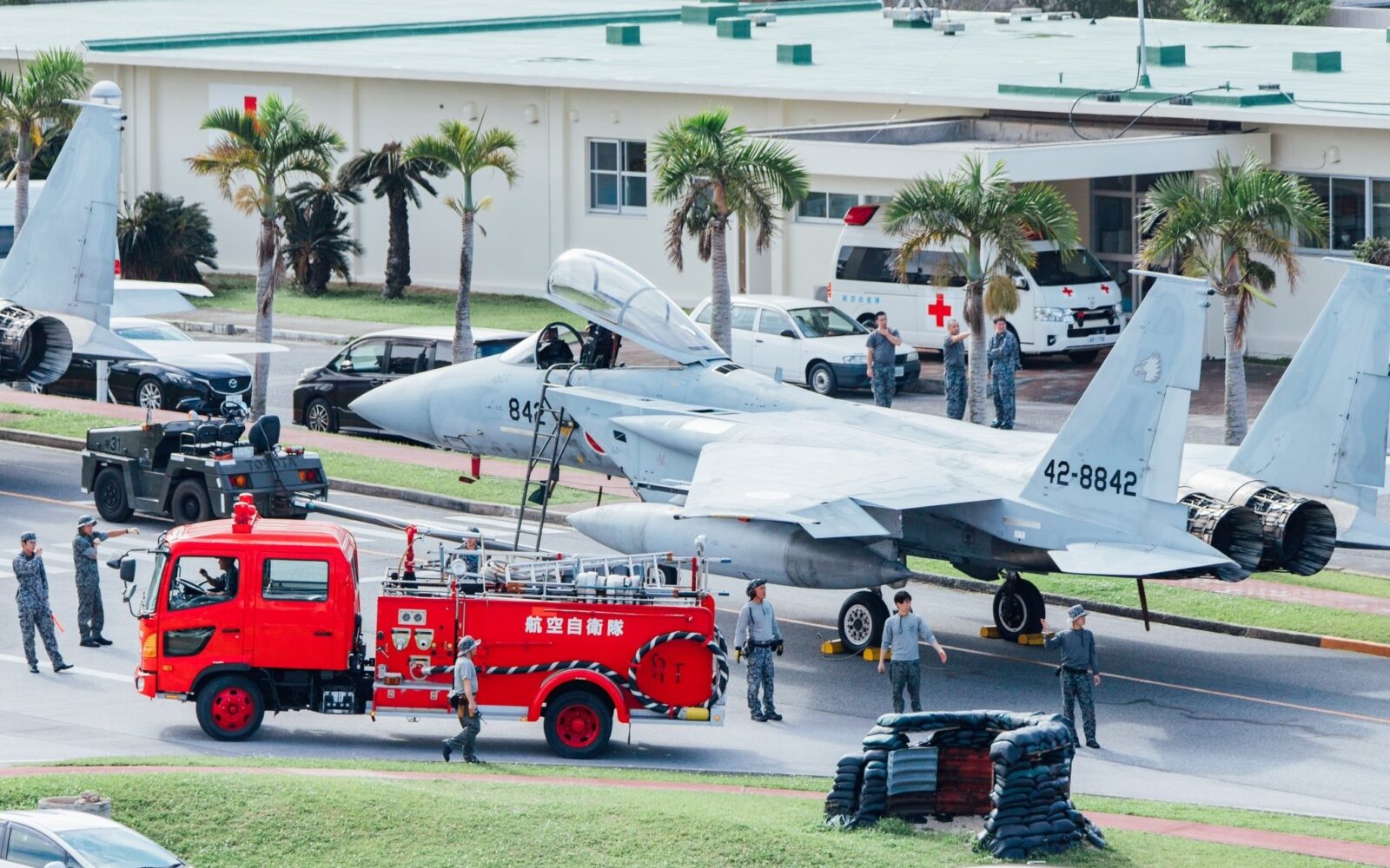 Japanese air base evacuates F-15 fighters amid tsunami alert