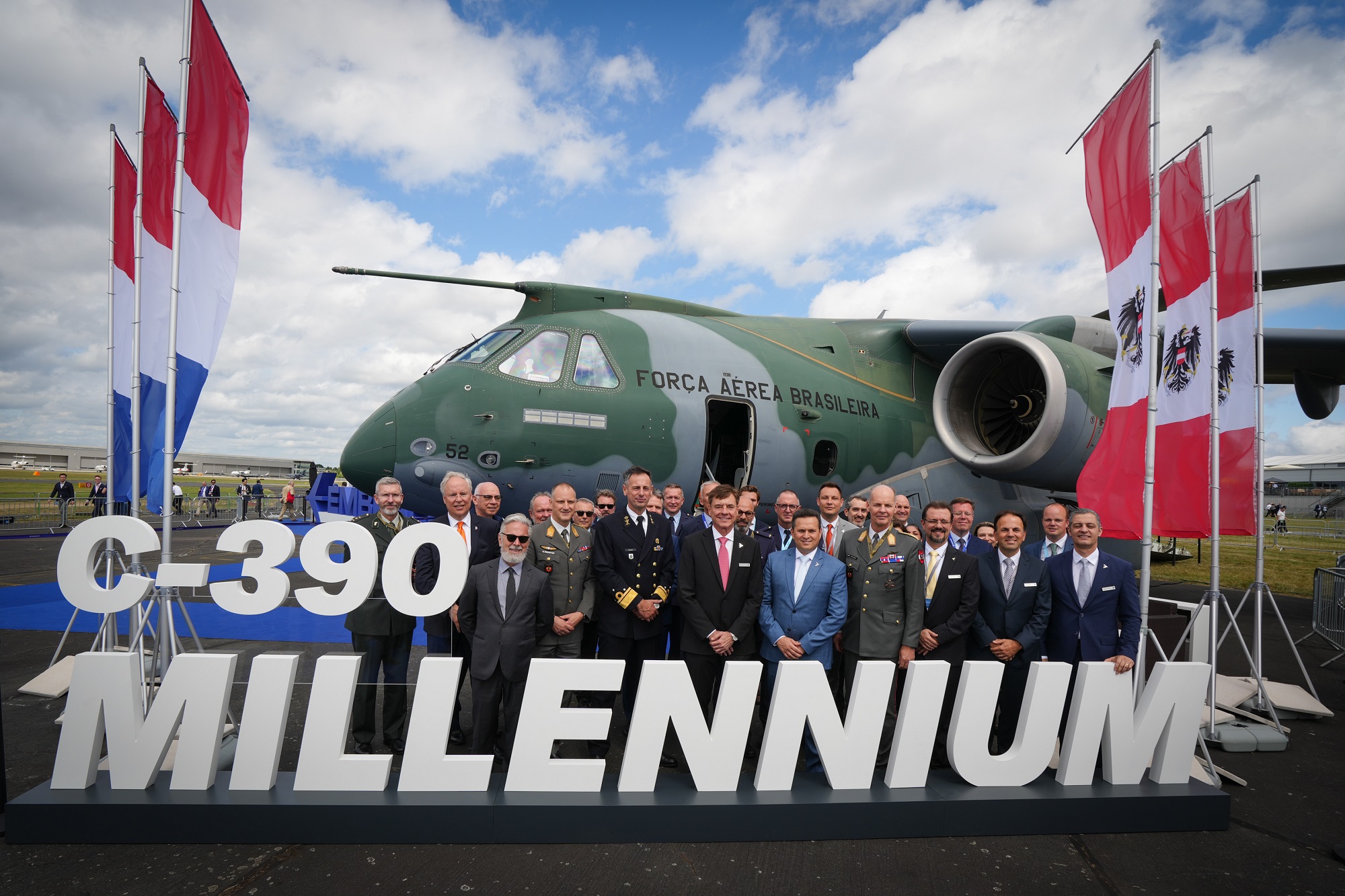 Netherlands, Austria jointly order Embraer C-390 airlifters