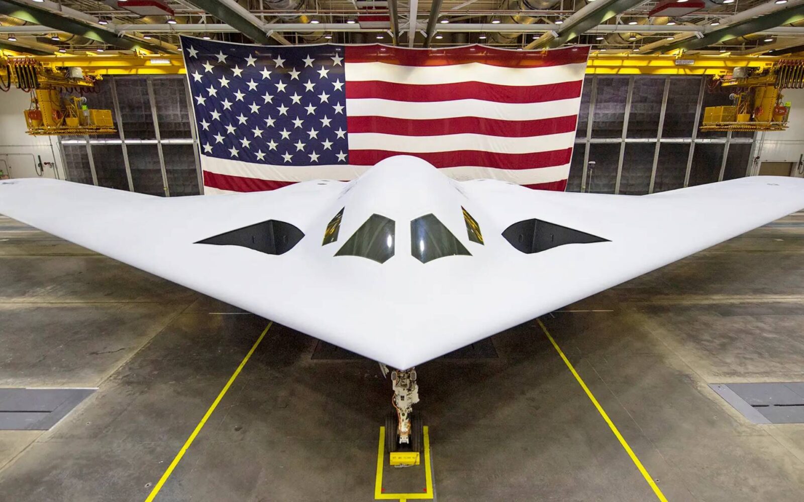B-21 Raider bomber completes power on ahead of first flight