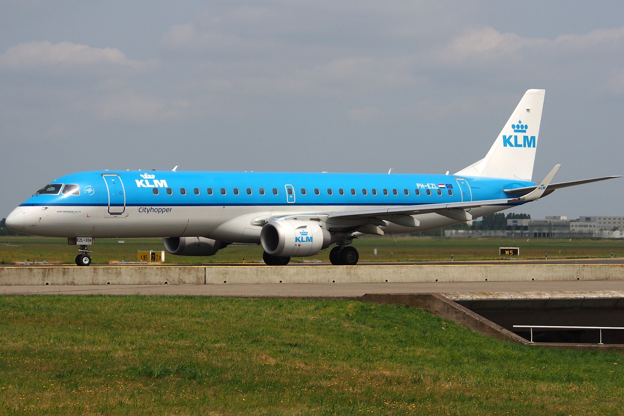 Person killed after falling into KLM E190 aircraft engine