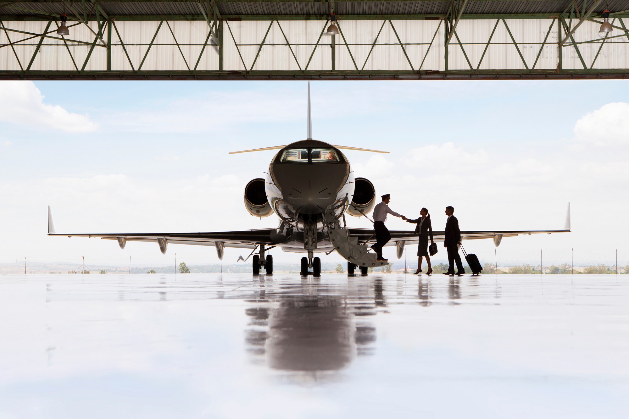 The unseen influence of corporate jets on marketing dynamics