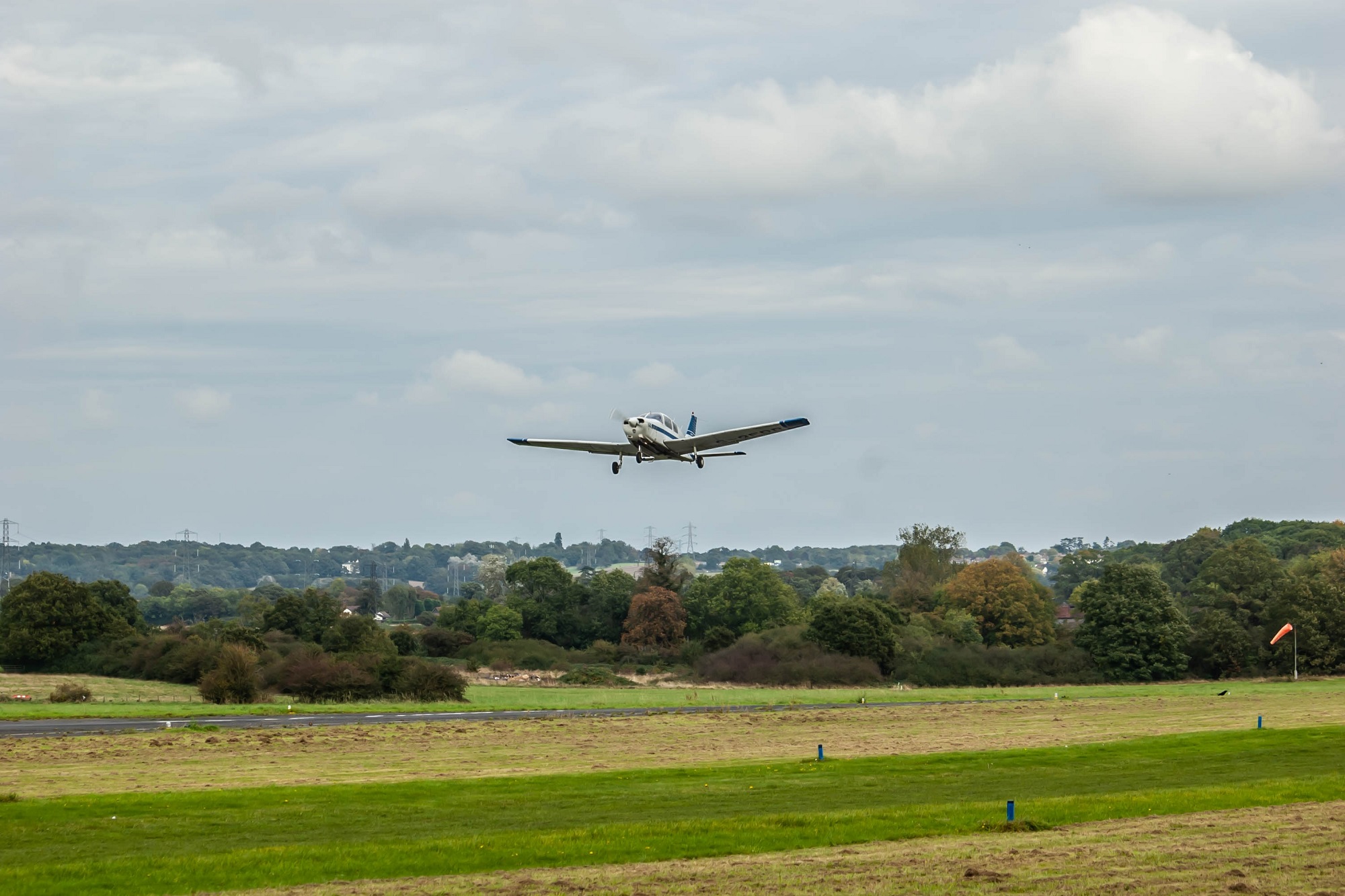 Piper PA-28 hit delivery van parked on taxiway: AAIB