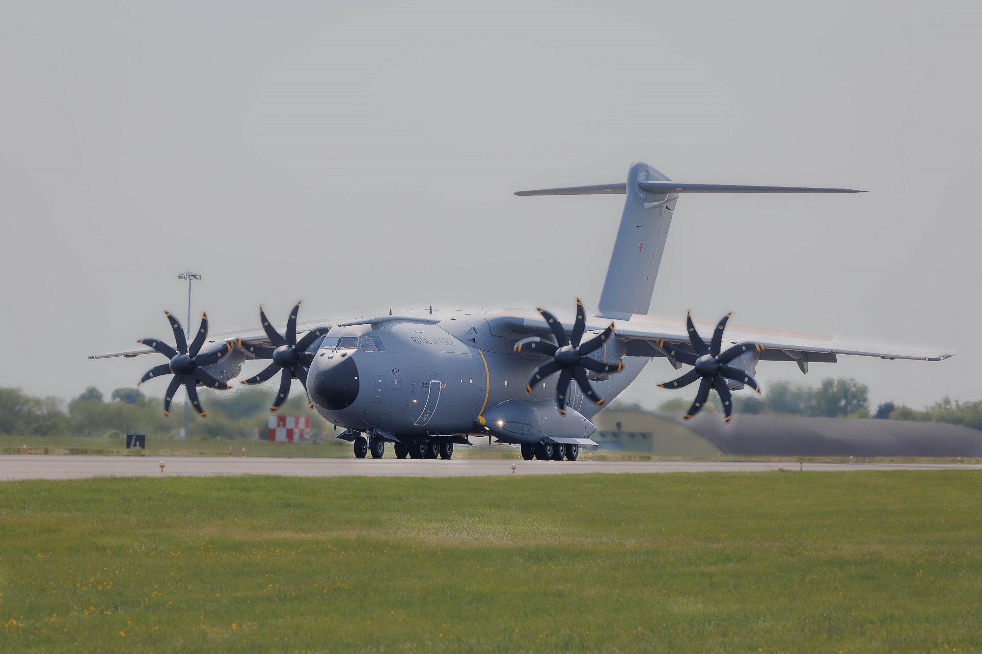 New RAF Atlas transport aircraft arrives in UK