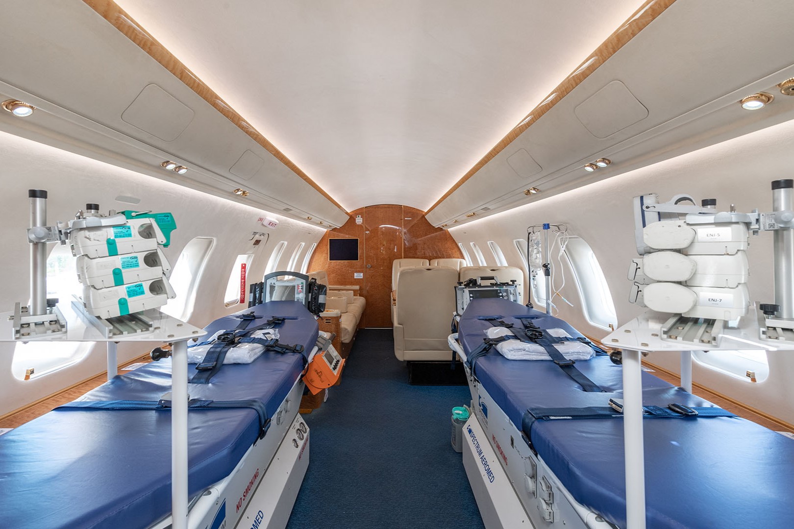 Spectrum delivers air ambulance interior to Redstar Aviation