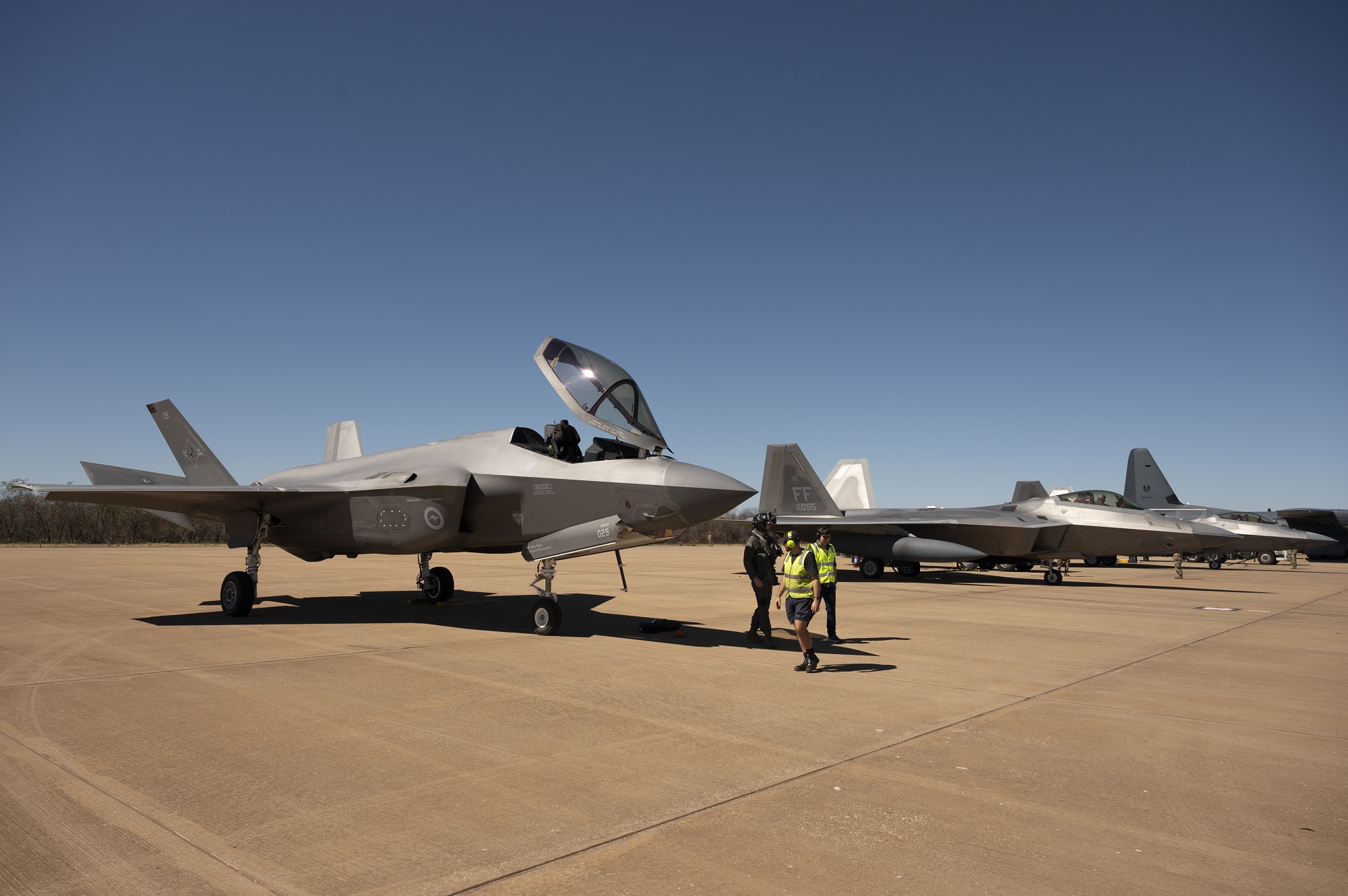 USAF, RAAF test agile interoperability in remote Australia