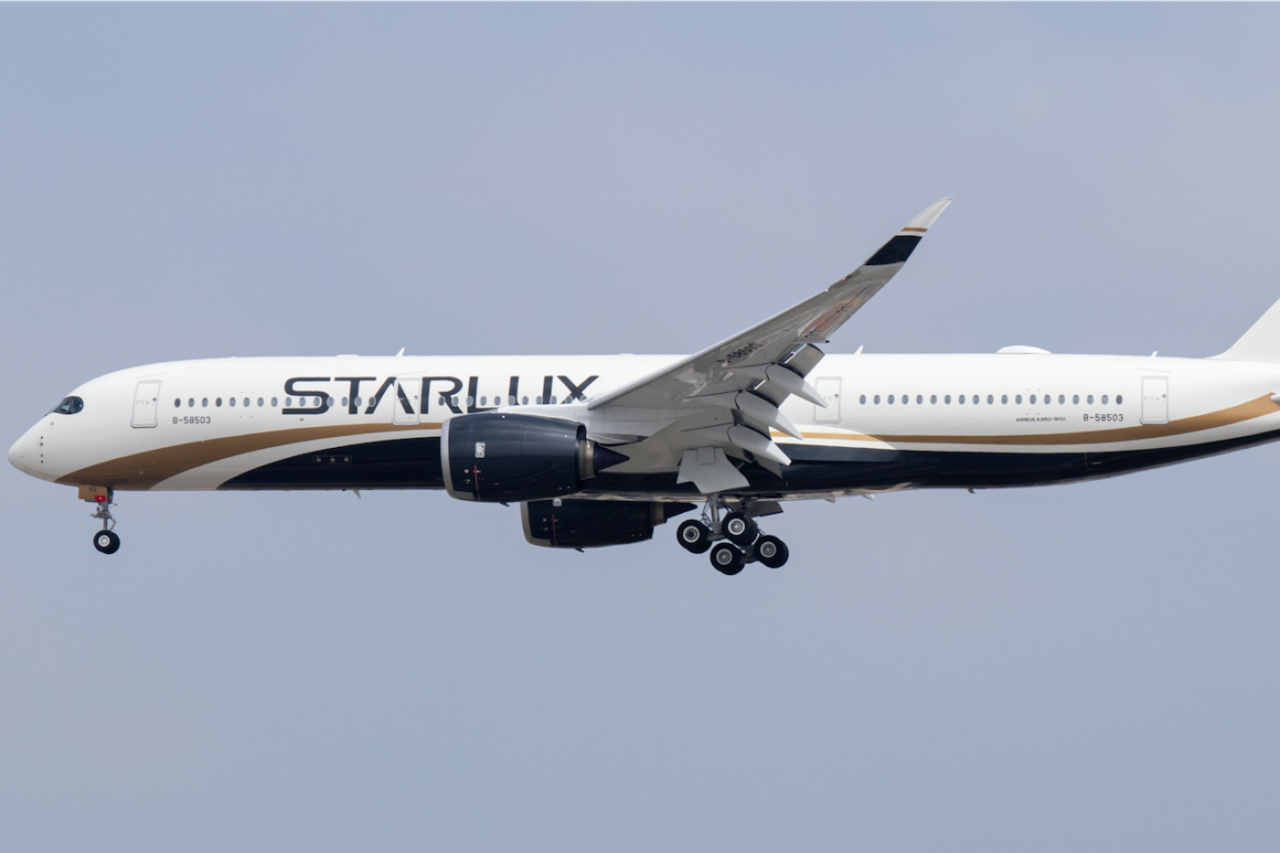 Starlux Airlines begins flights from Taipei to San Francisco