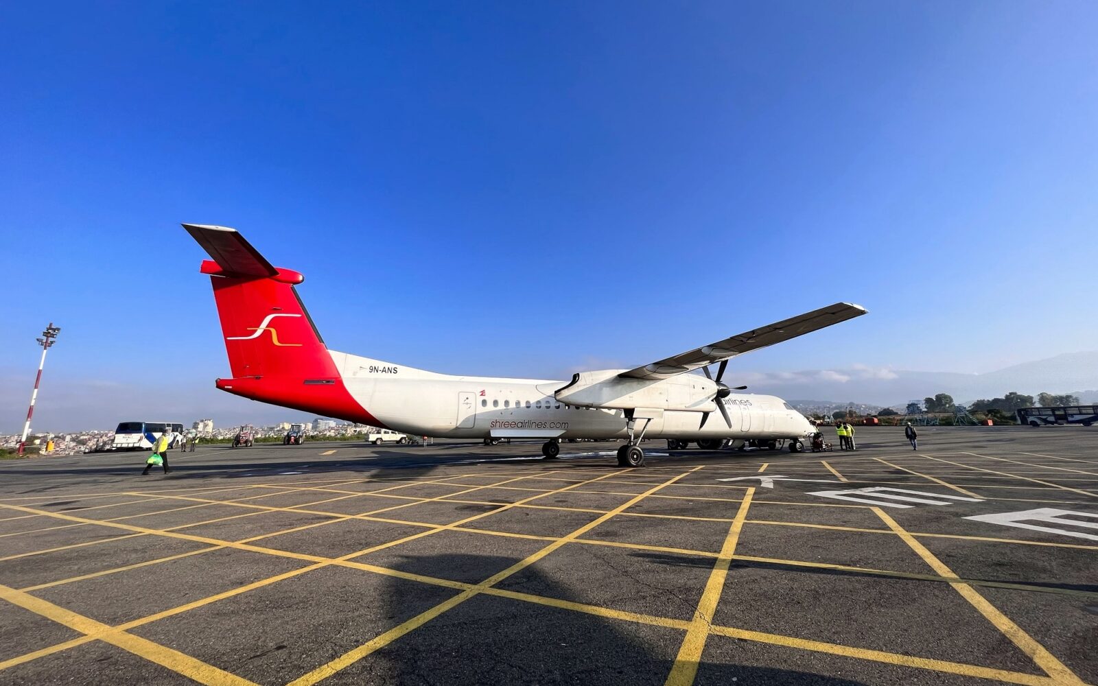 Nepalese plane makes emergency landing after fire warning