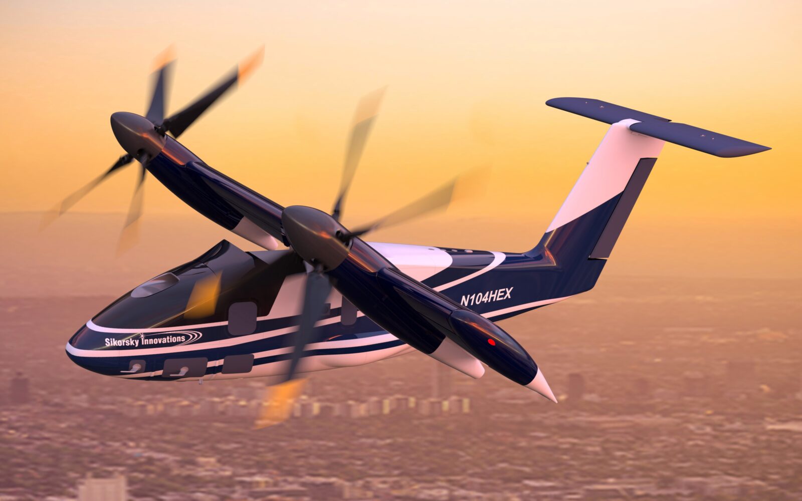 Sikorsky unveils plan for hybrid-electric VTOL aircraft