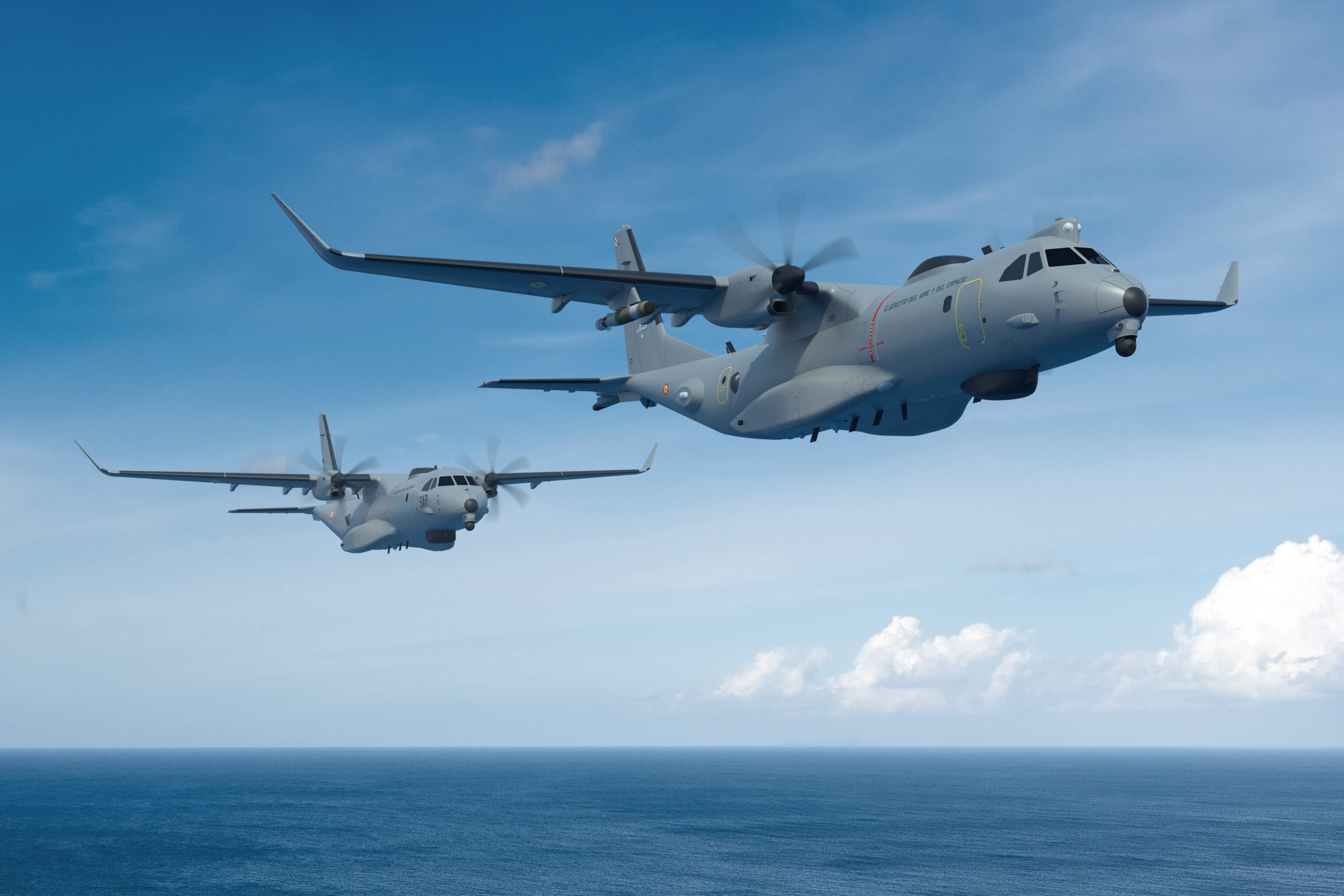 First Spanish C295 maritime surveillance aircraft rolls out