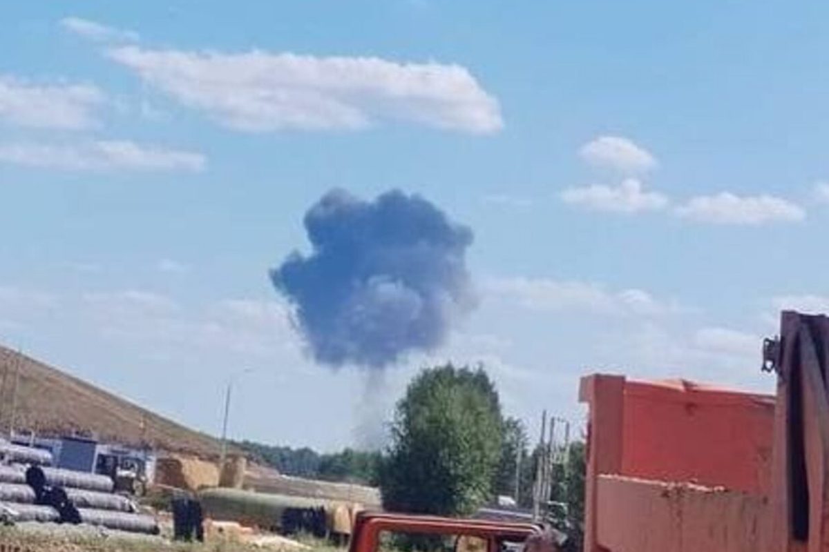 A Sukhoi Superjet 100 crashed in Russia during a test flight