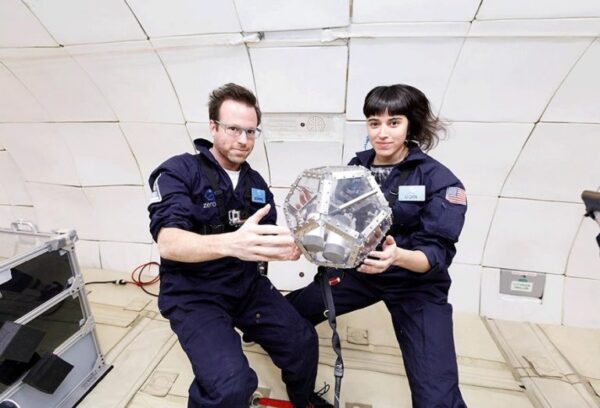 Music in space: from Jingle Bells to microgravity instruments