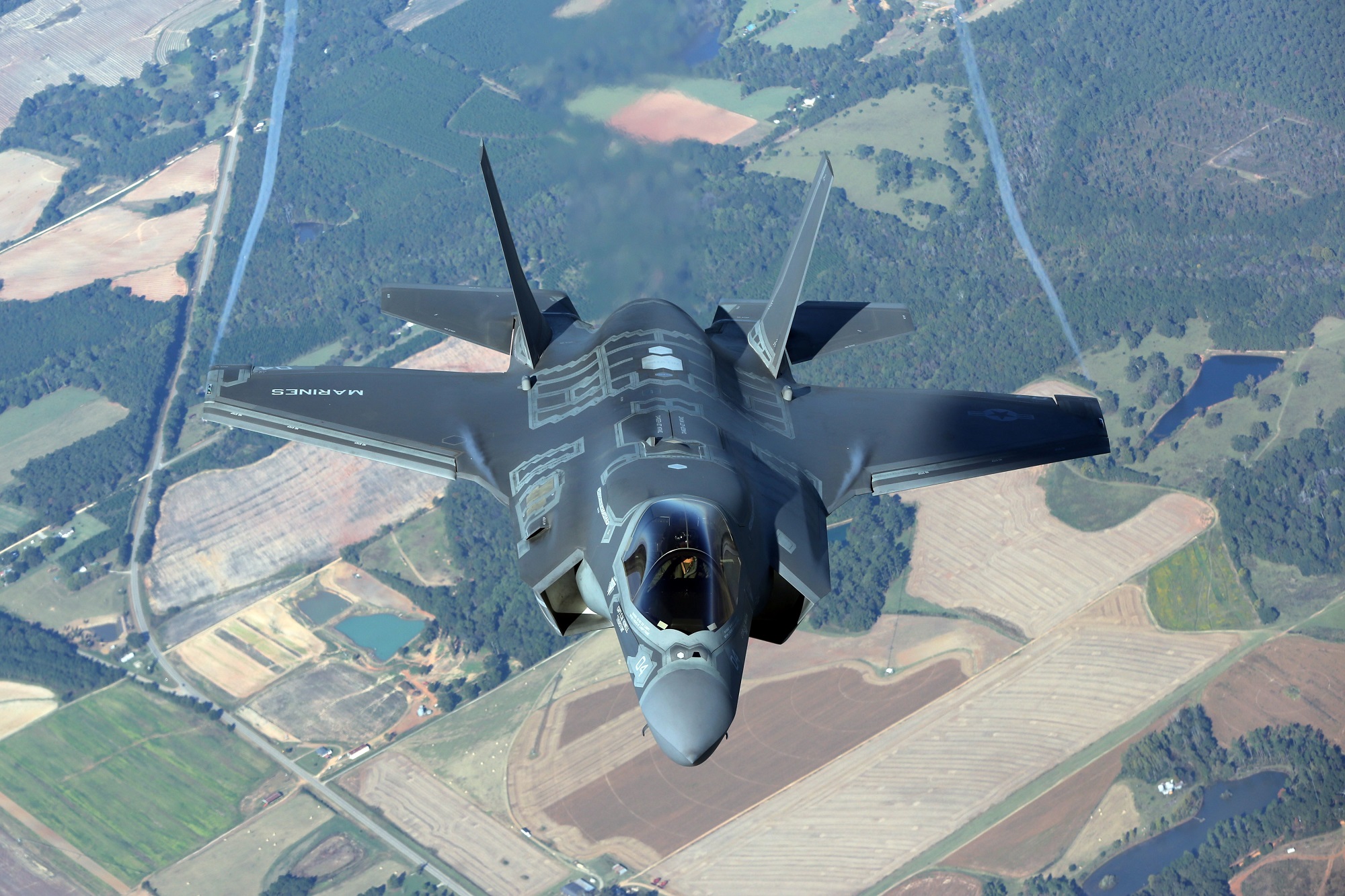 US military searches for missing F-35 after pilot ejected