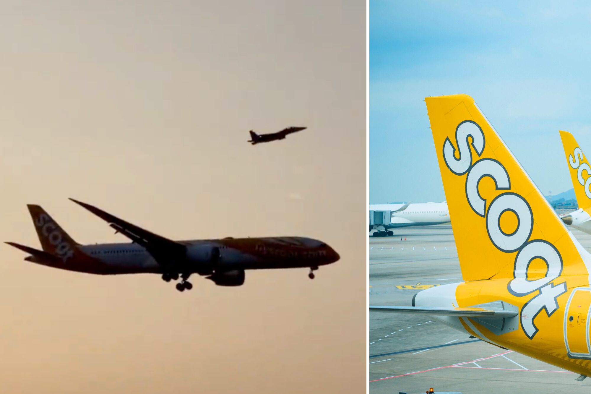 Scoot flight escorted by fighter jets due to bomb threat - AeroTime