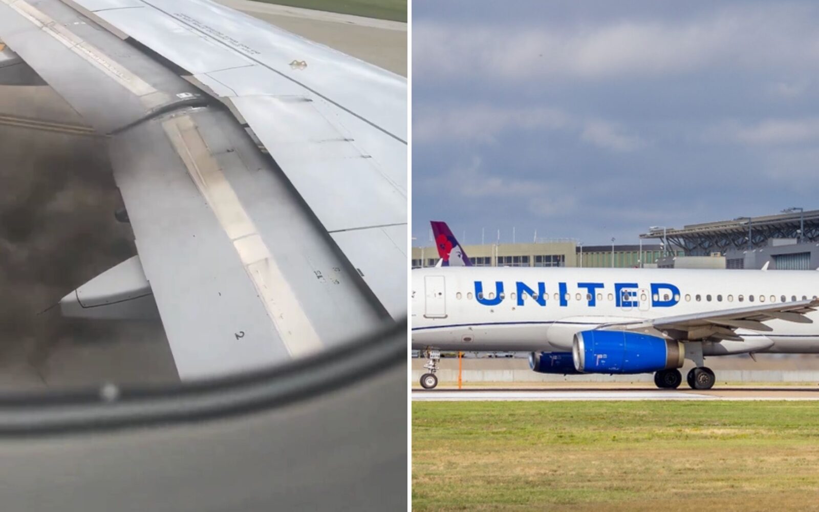 United Airlines A320 catches fire just before takeoff: video - AeroTime