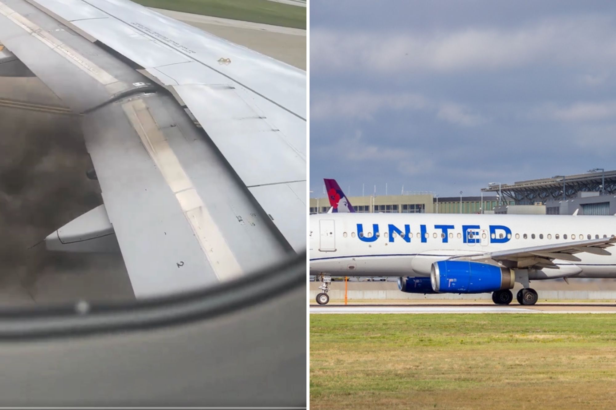 United Airlines A320 catches fire just before takeoff: video - AeroTime