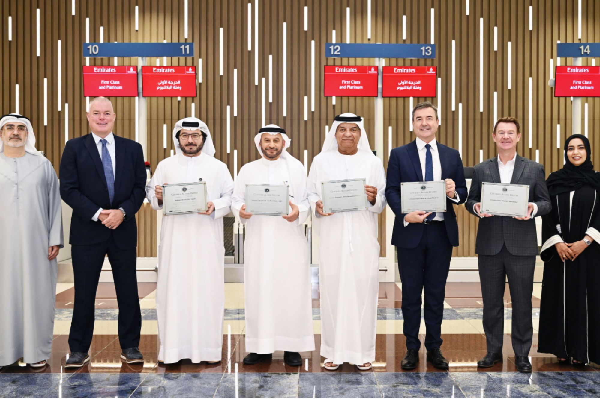 Emirates check-in desks in Dubai receive autism credentials - AeroTime