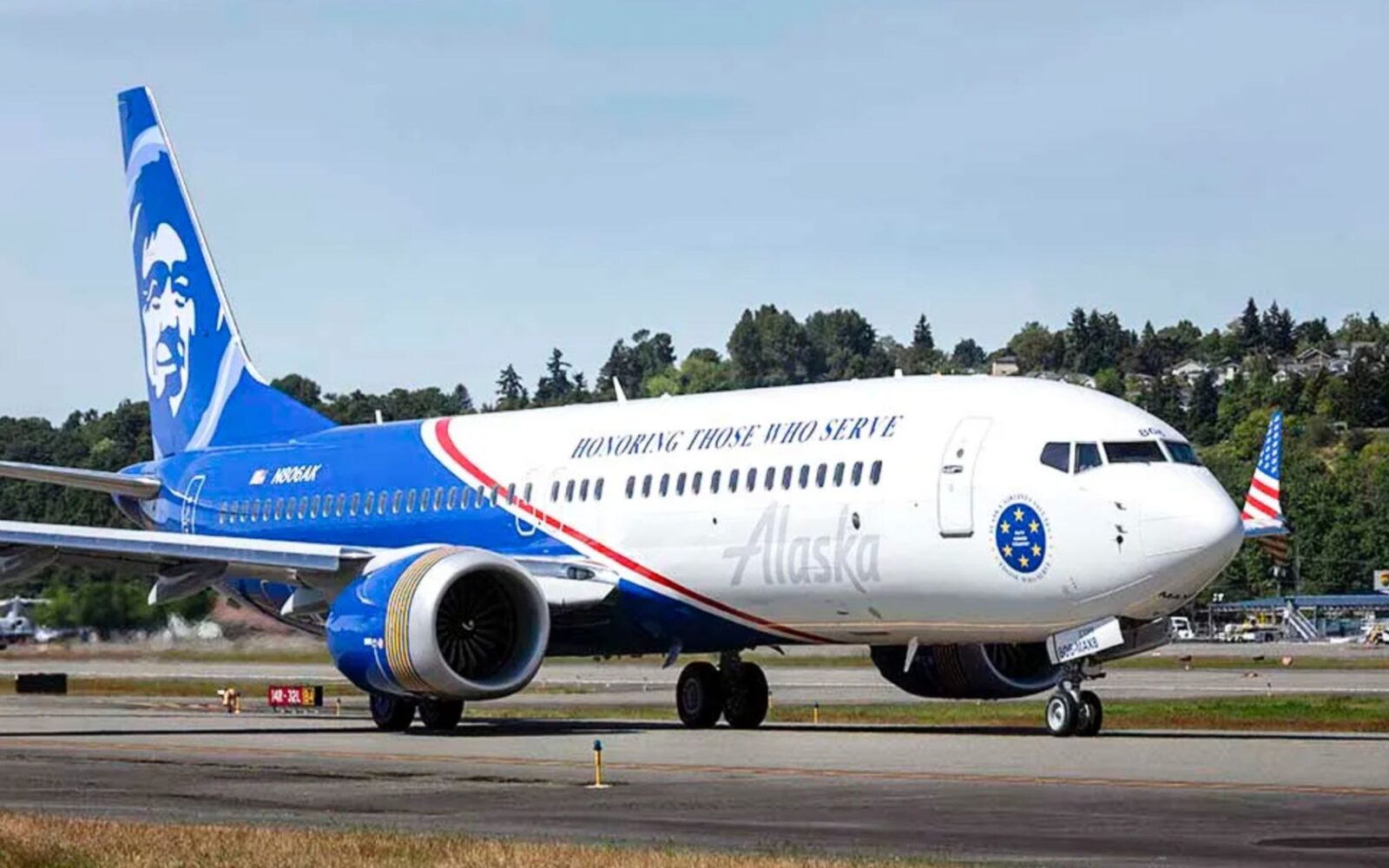 Alaska Airlines unveils new 4th of July aircraft design - AeroTime