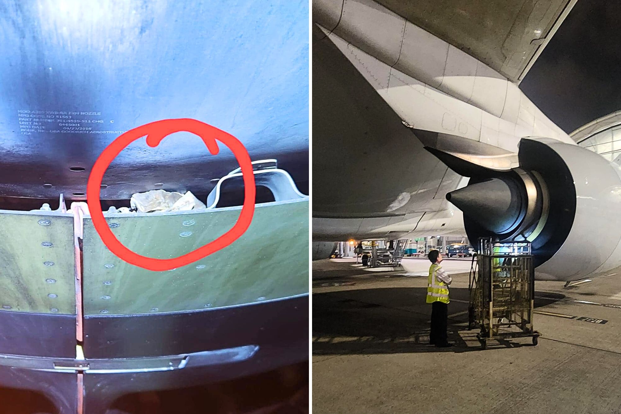 CX ground worker finds ‘foreign objects’ in A350 pre-takeoff - AeroTime