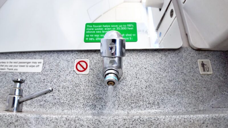 IndiGo is to introduce water-saving nozzles to its fleet