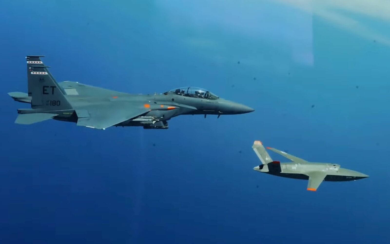 XQ-58 Valkyrie drone completes first flight controlled by AI