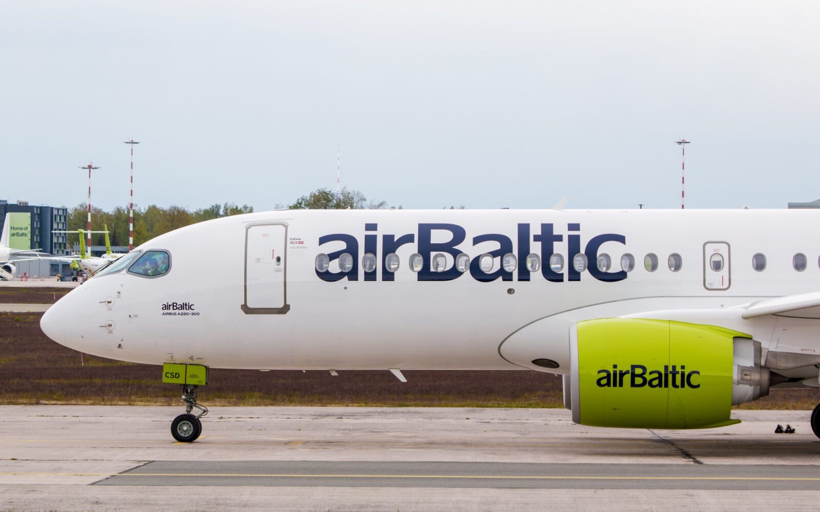 airBaltic receives its latest A220 aircraft of the airline’s 50 Airbus ...