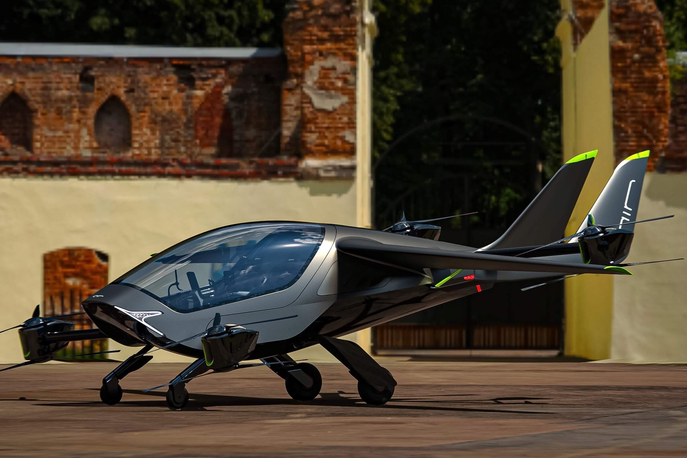 Israel‌’s AIR joins urban mobility race with two-seater eVTOL vehicle ...