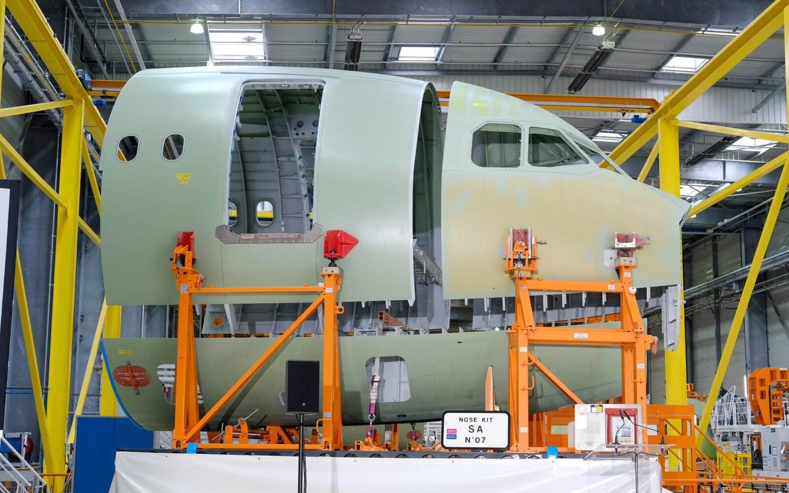 Airbus receives first forward fuselage of A321XLR - AeroTime