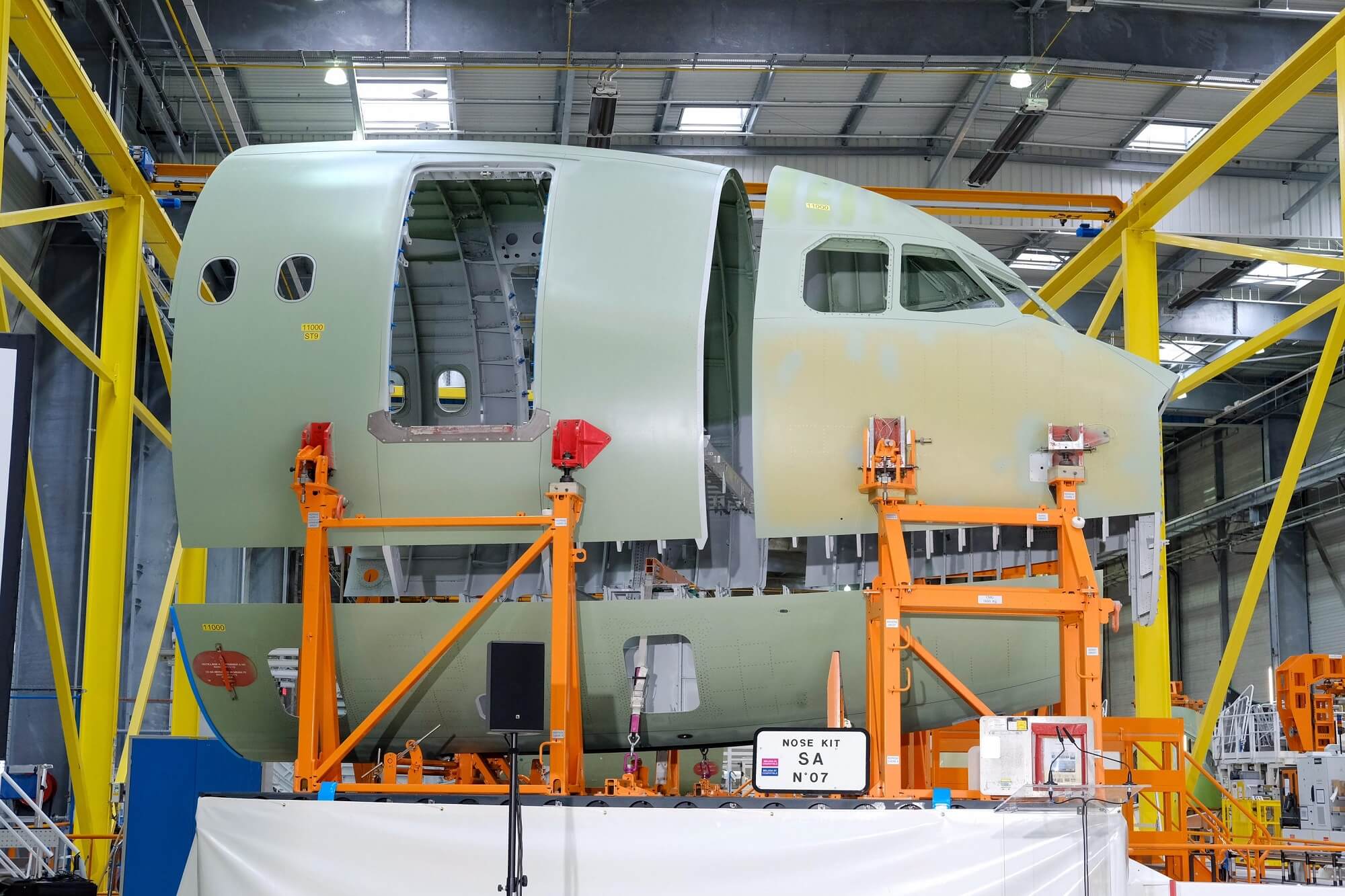 Airbus receives first forward fuselage of A321XLR - AeroTime