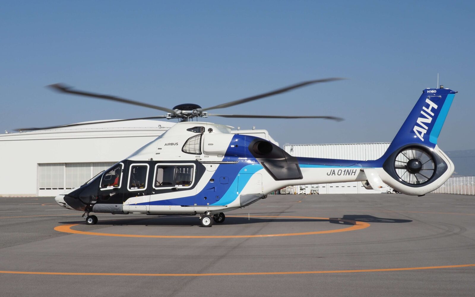 Airbus delivers first ever H160 to All Nippon Helicopter - AeroTime