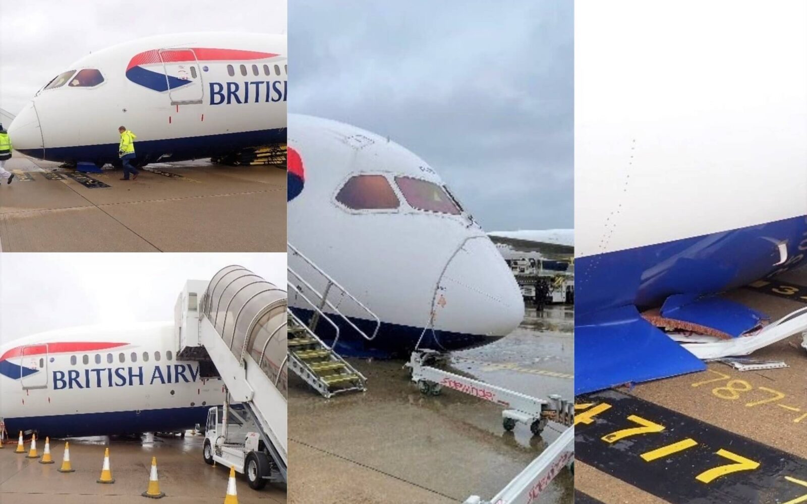 BA Boeing 787 Dreamliner nose-gear incident caused by engineer fault ...