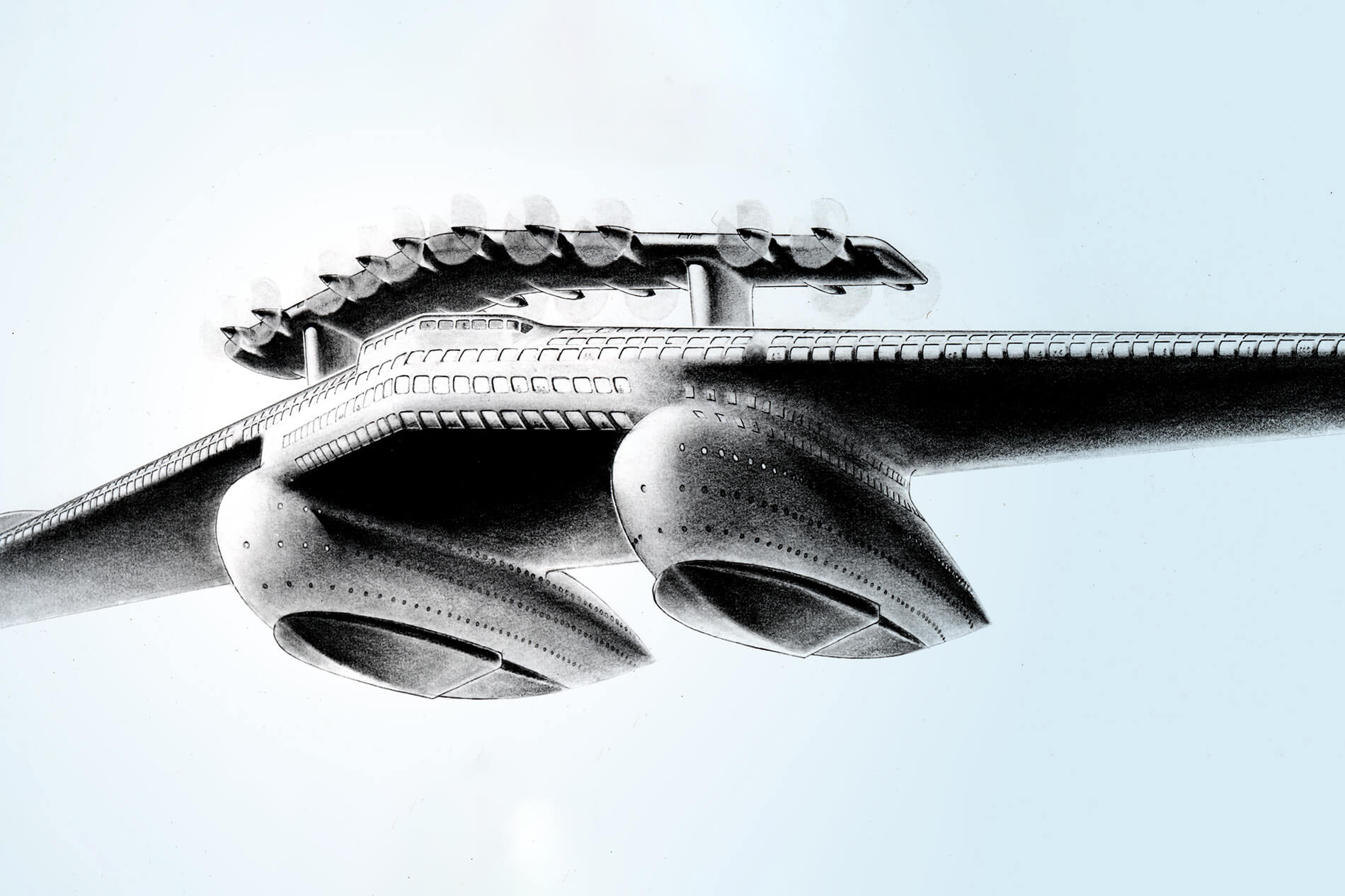 Delta Wing Passenger Aircraft