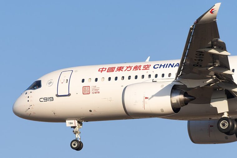 COMAC C919 carries its millionth revenue passenger